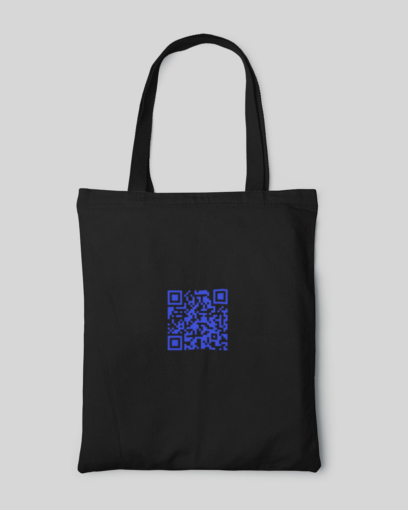 QR Barcode Tote Bag – Rex Empire